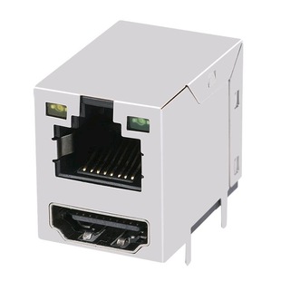 厂家供应百兆RJ45+HDMI连接器C01-1010000A-阿里巴巴