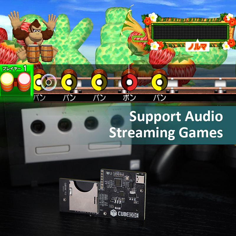 NGC CUBEODE V1.2光驱模拟器升级版GC Loder SD卡塑胶适配器-阿里巴巴