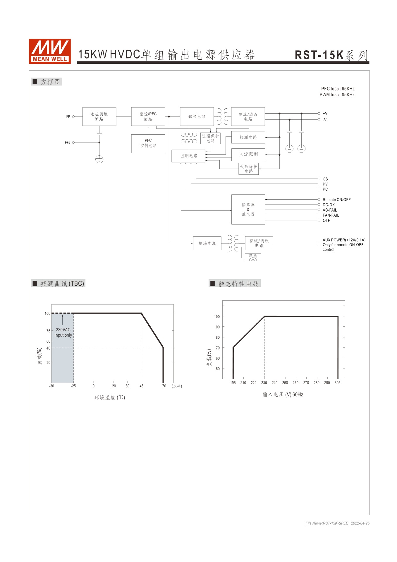 明纬RST-15K-115/230/380V 三相交流输入大功率15KW带PFC开关电源-阿里巴巴