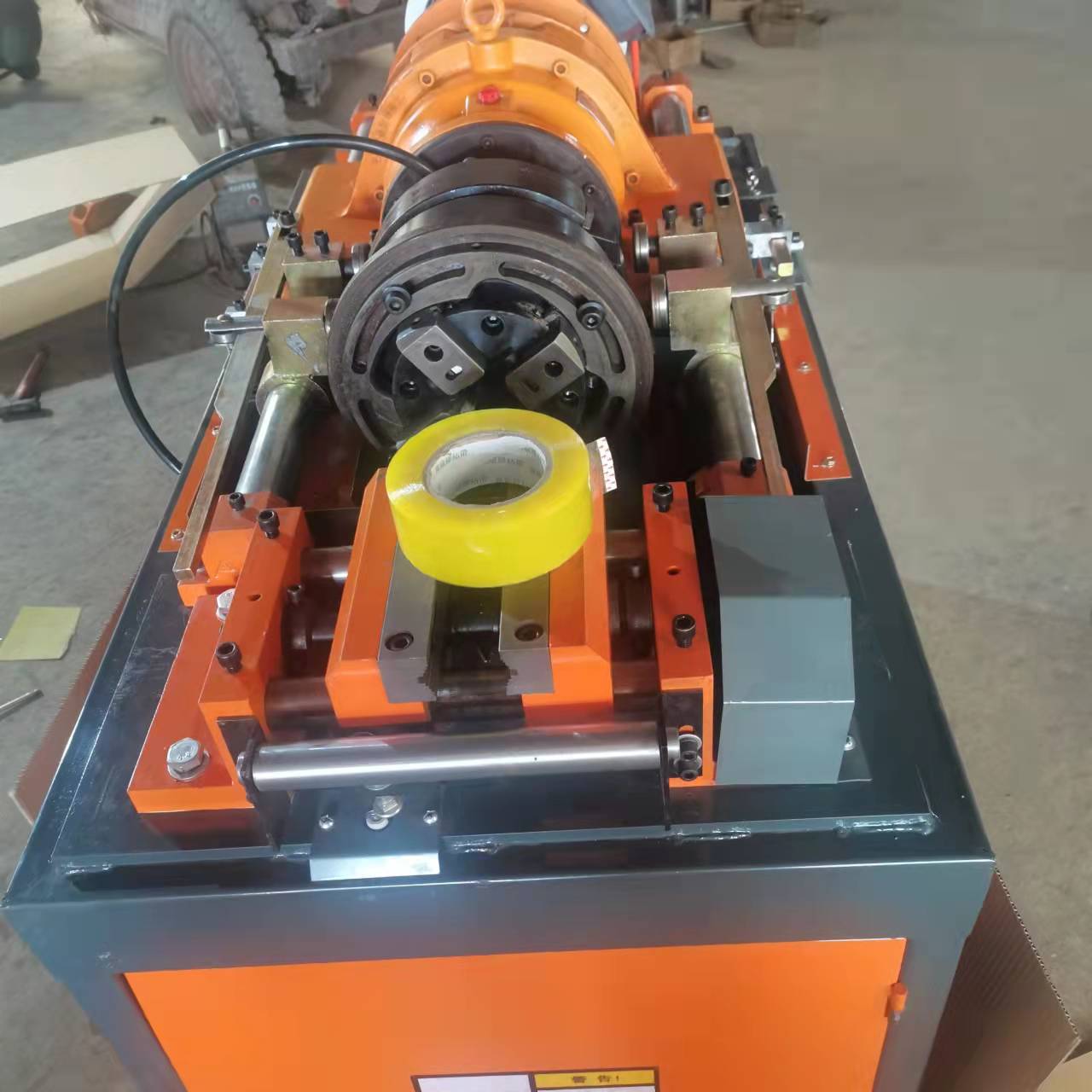 新款钢筋直螺纹平头滚丝机车丝机50加重型直螺纹平头套丝机-阿里巴巴