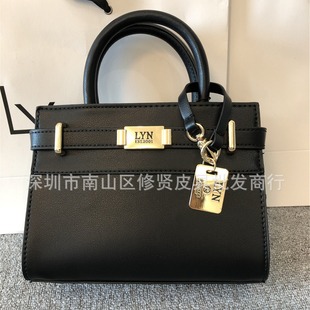 LYN 新款通勤办公包手提铂金包手提单肩女包-阿里巴巴