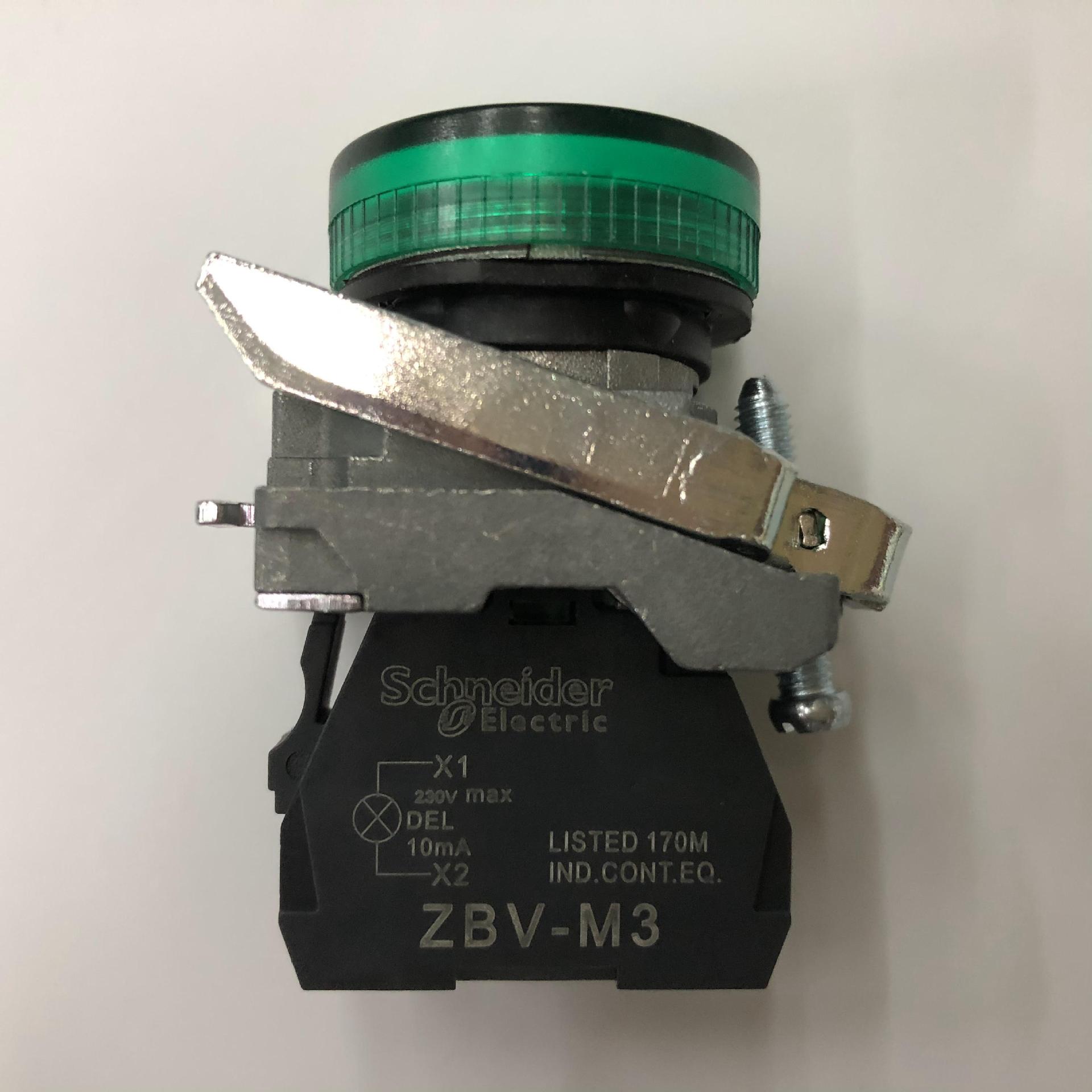 原装正品XB4BVM3 230V Schneider绿色LED指示灯-阿里巴巴