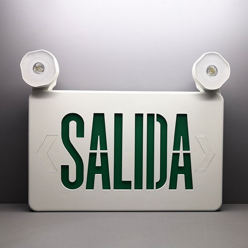 加工定制应急3W3h外贸LED出口应急灯EXIT疏散指示灯U/L认证-阿里巴巴