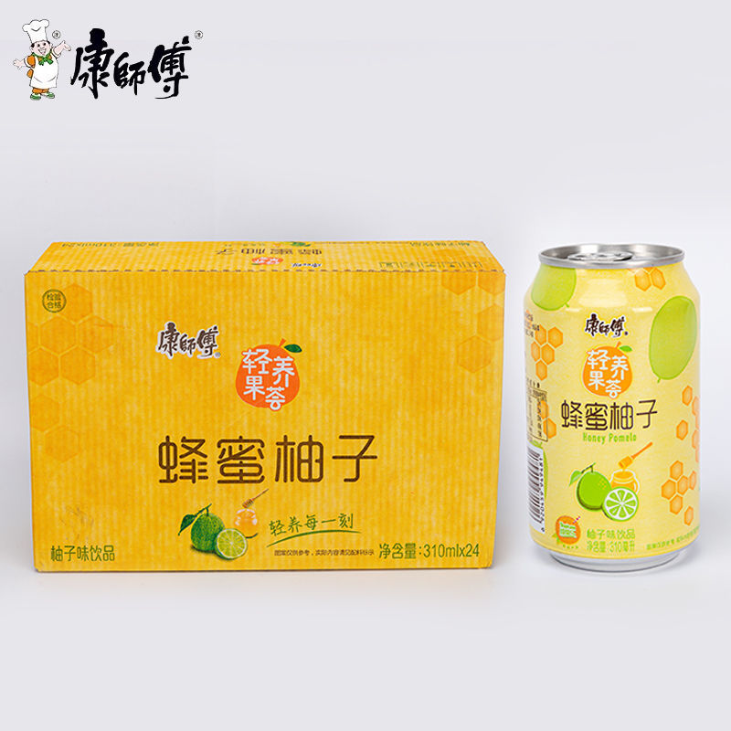 康师傅饮料罐装310ml24冰红茶24整箱每日C橙汁批发混搭饮品-阿里巴巴
