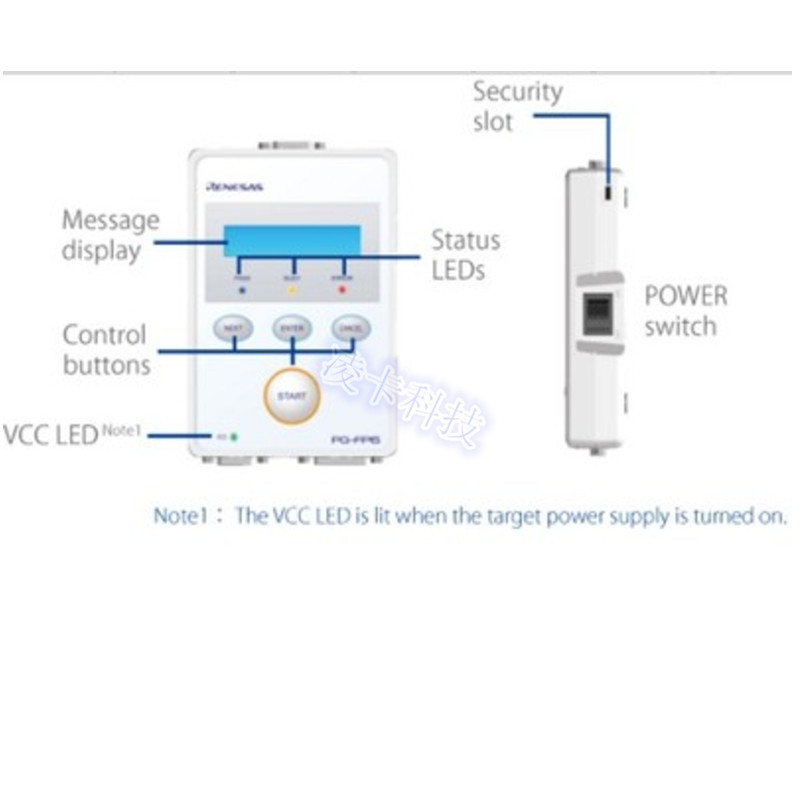 日本瑞萨PG-FP6编程器 renesas烧录器仿真烧写器PG-FP5 PG-FP6-阿里巴巴