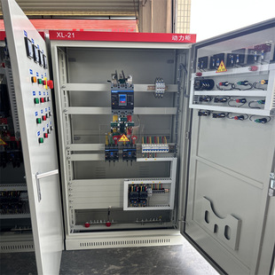 成套XL21动力柜低压配电箱双电源开关柜GGD电容补偿柜plc控制箱柜-阿里巴巴