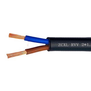 低烟无卤阻燃WDZWDZCWDZBWDZA-RYY电源线2芯RYY家装线耐高温特种-阿里巴巴