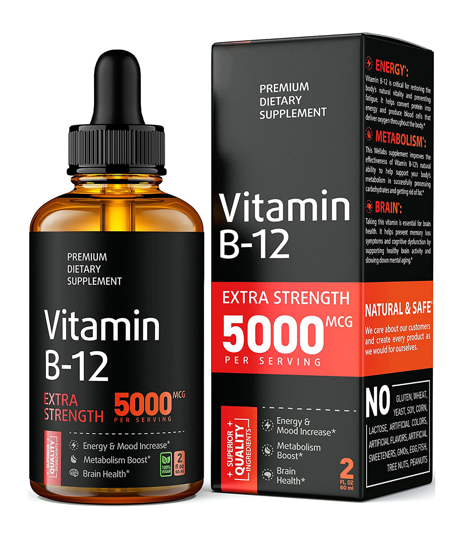 热卖品-跨境供应-Vitamin B12 Drops 维他命B12滴剂口服液-阿里巴巴