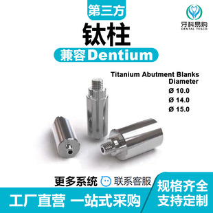 兼容dentium登腾种植钛柱替代体Titanium Abutment开窗闭口转移杆-阿里巴巴