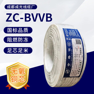 ZC-BVVB国标正品ZC-BVVB电缆电线聚氯乙烯绝缘护套阻燃电线无氧铜-阿里巴巴