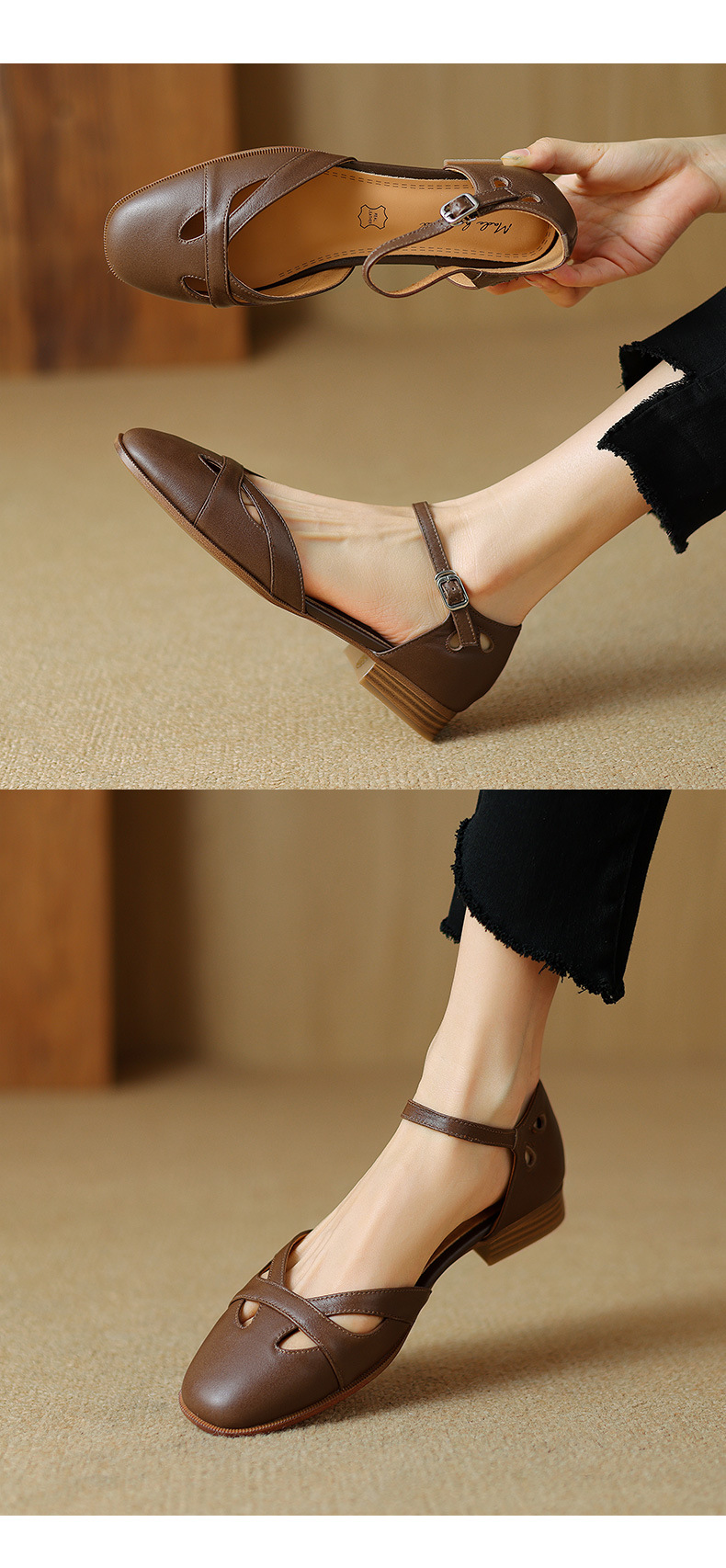 CHIKO Kylee Square Toe Block Heels Pumps Shoes