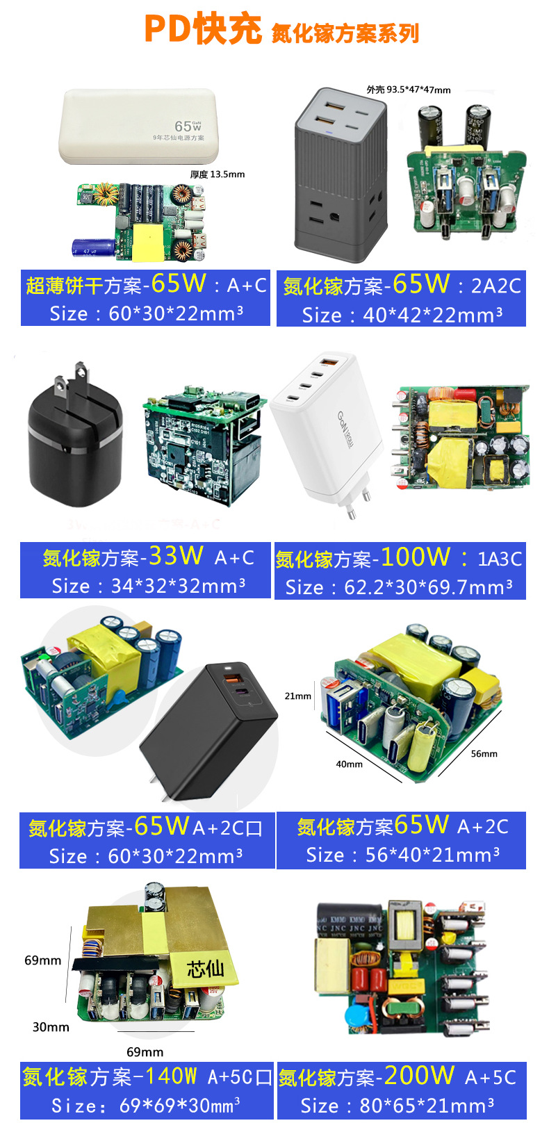 氮化镓MK2788 MK2789茂睿芯合封GaN快充充电器方案电源ic芯片-阿里巴巴