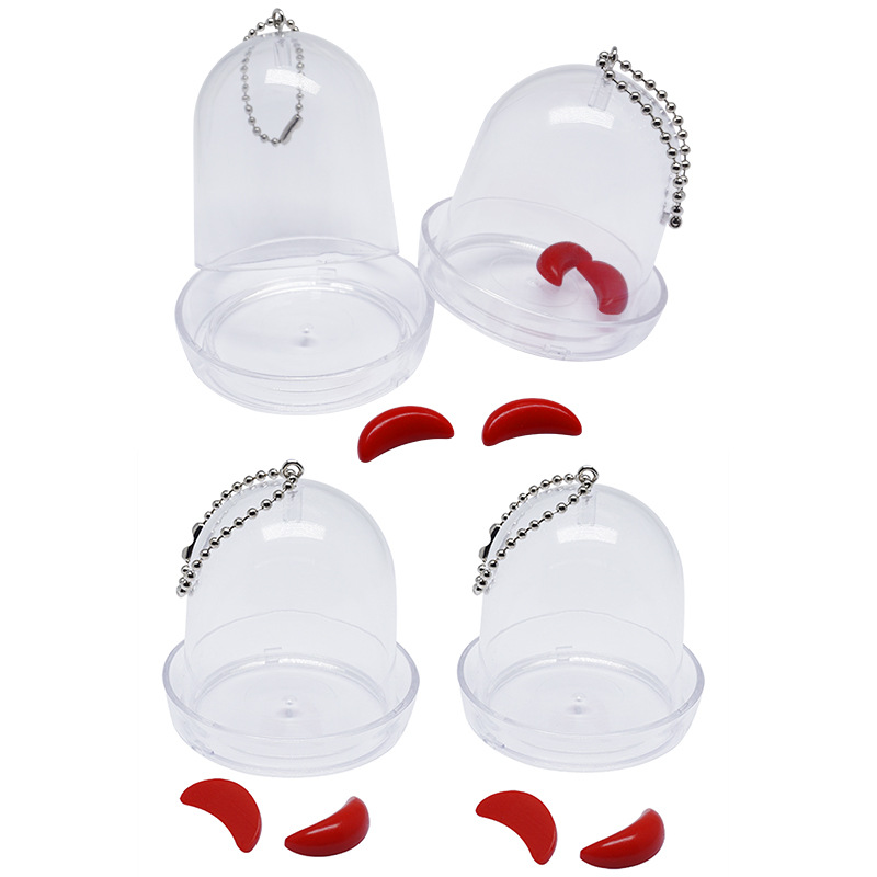 潮汕圣杯笑杯掷杯杯茭道具闽南茭杯旅游手信纪念品祈愿求福钥匙扣-阿里巴巴