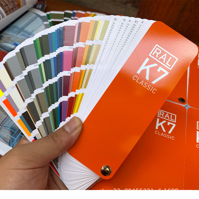 【批发劳尔色卡】2021新版K7色卡RAL色卡涂料色欧标色卡国际215色-阿里巴巴