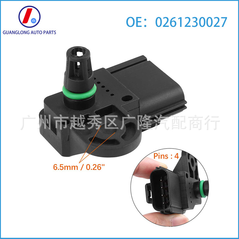 适用于福特嘉年华汽车进气压力传感器0261230027 XS6F-9F479-AB-阿里巴巴