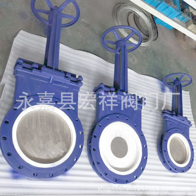 陶瓷刀闸阀PZ73TC 碳钢单闸板刀型闸阀 手动耐磨陶瓷插板阀-阿里巴巴