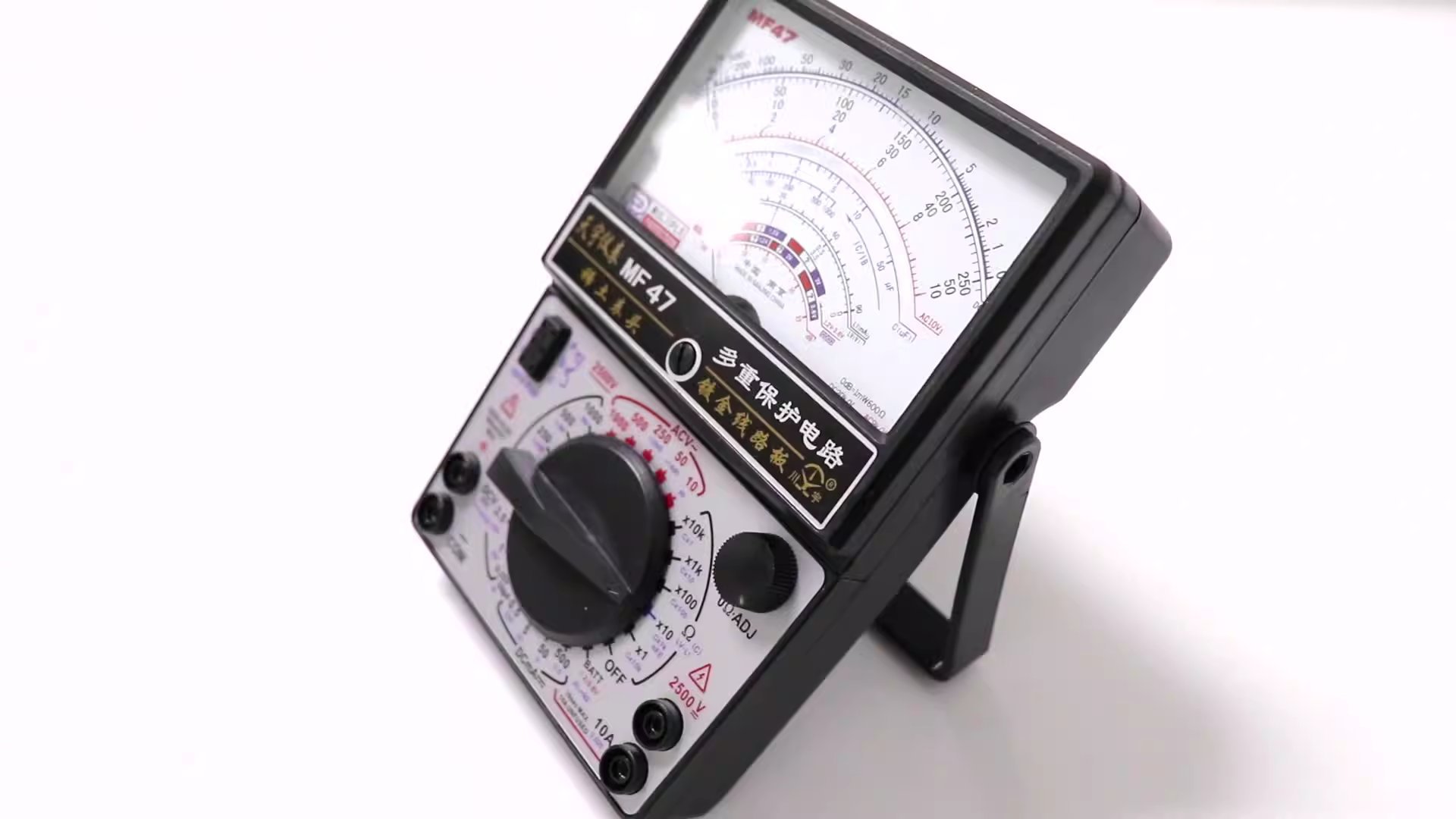天宇MF-47型高精度指针式万用表机械式多功能防烧万能表通断蜂鸣-阿里巴巴