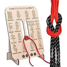 跨境Learn Knot Training Board 打结训练板打结技巧学习板-阿里巴巴