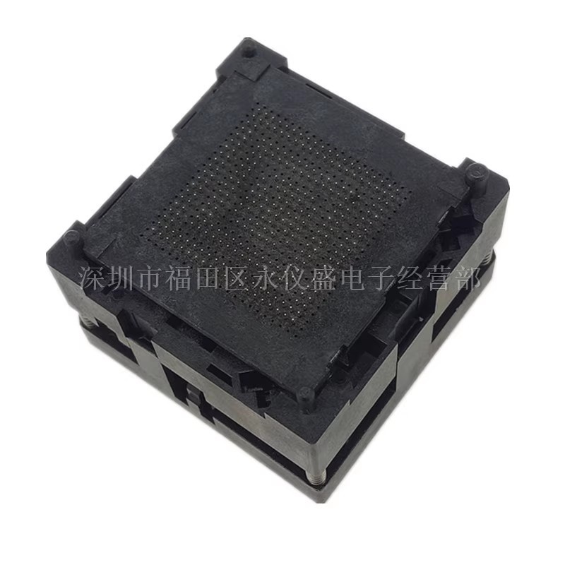 测试座BGA292/CBG292-063Y-B烧录座适配座间距0.8MM 尺寸17X17M-阿里巴巴