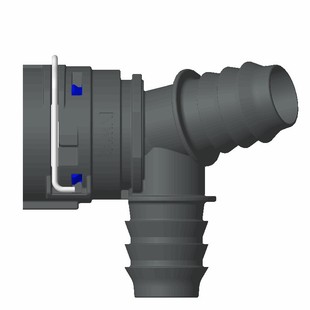 阿雷蒙VDA冷却液接头 NW16-T型3通接头配尼龙管内径16.5mm接头-阿里巴巴