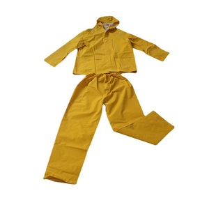 IMPA 190437 桔黄色雨衣 防风抗雨工装服-阿里巴巴