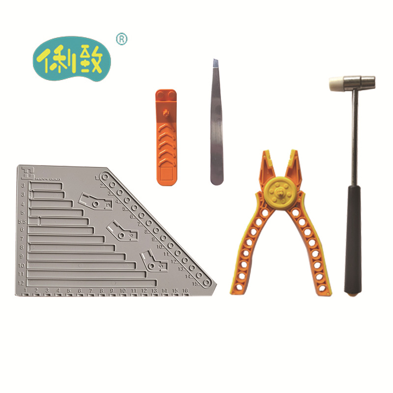 Building block tool set tweezers cross-border compatible Lego lift vise ...