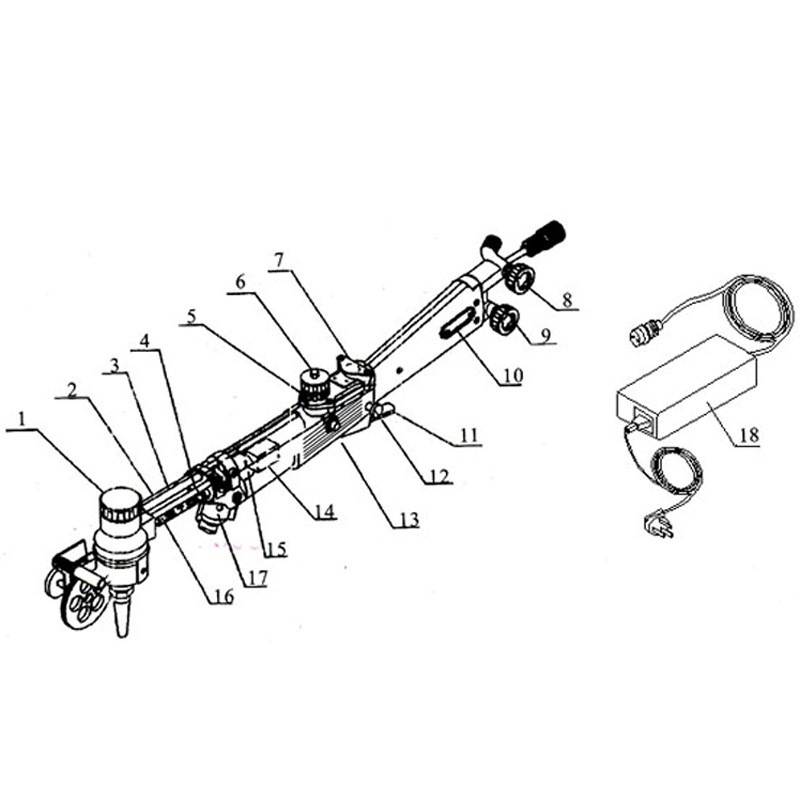 上海华威 HK-55/55D手把式半自动火焰切割机小型便携式切割圆机-阿里巴巴
