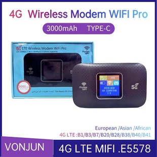 4G Router ASR随身WiFi插卡路由器TYPEC LTE无线热点3000电E5578-阿里巴巴