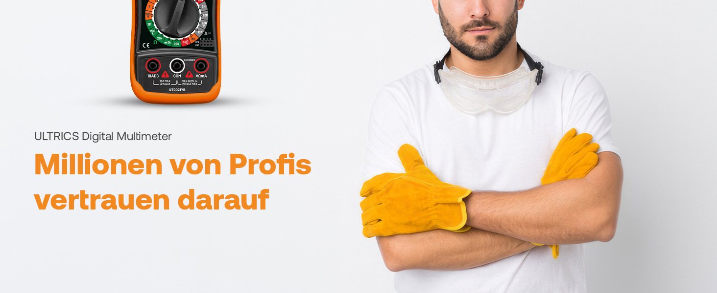 ULTRICS Digital Multimeter, Voltmeter, Batterietester, Spann-阿里巴巴