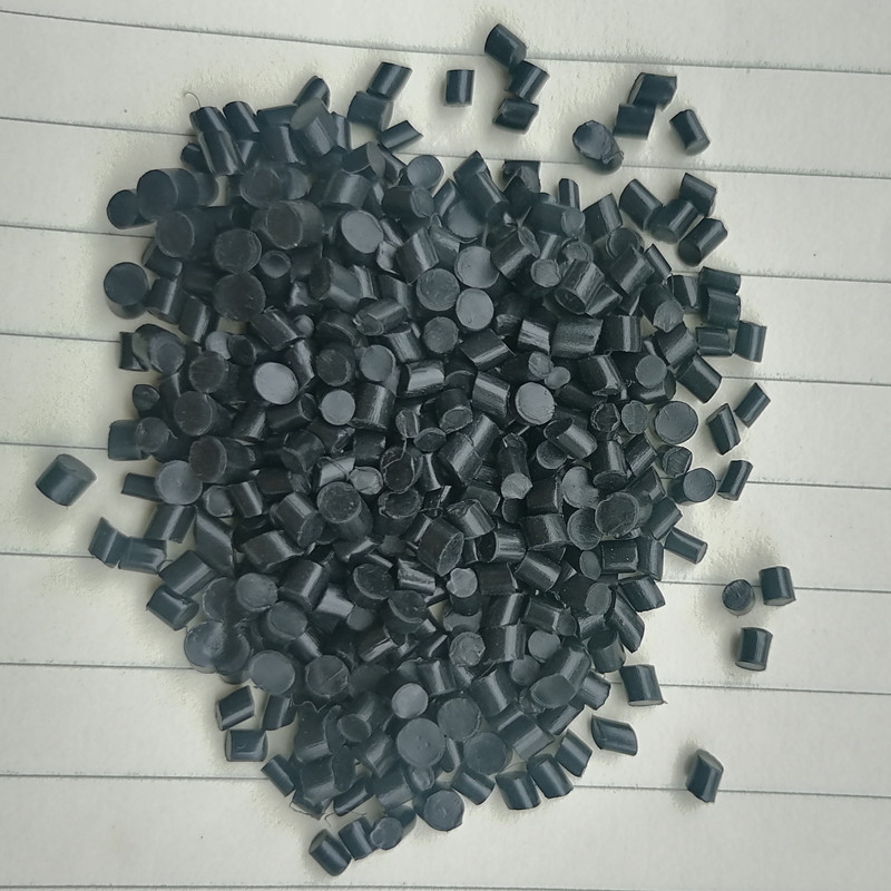 PVC颗粒黑色90度插头料45P 注塑级ROHS环保聚氯乙烯PVC阻燃粒子-阿里巴巴