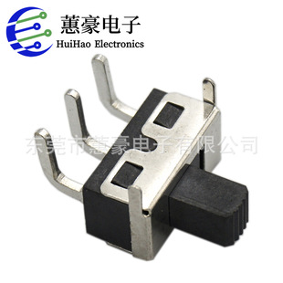 拨动开关 SS-12D11二档三脚 带支架90度弯脚 大电流直发器开关-阿里巴巴