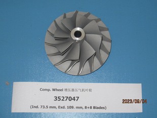 凤城东增厂家推荐 HT3B/3529032涡轮增压器叶轮零件号：3527047-阿里巴巴