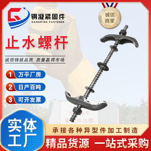 止水螺杆 穿墙螺杆对拉丝杆建筑新型三段式止水螺杆止水丝杆-阿里巴巴