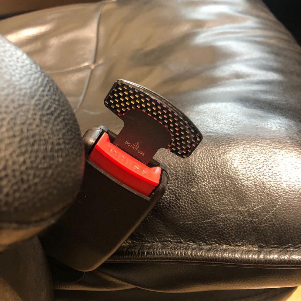 汽车安全带配件 固定限位器插舌 锁舌车内插带安全车带卡口扣头-阿里巴巴