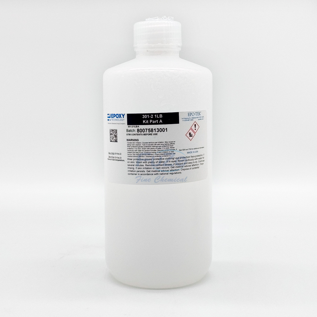 EPOTEK EPOXY 301-2 双组分AB低粘度光学医疗和半导体级环氧树脂-阿里巴巴