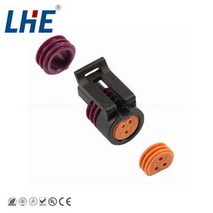 替代DELPHI 12065287德尔福汽车充电连接器 孔位齐全 接插件护套-阿里巴巴