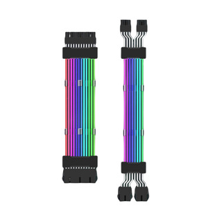 ARGB发光线发光延长线24P发光延长线3*8P同步发光线2*8P发光延长-阿里巴巴