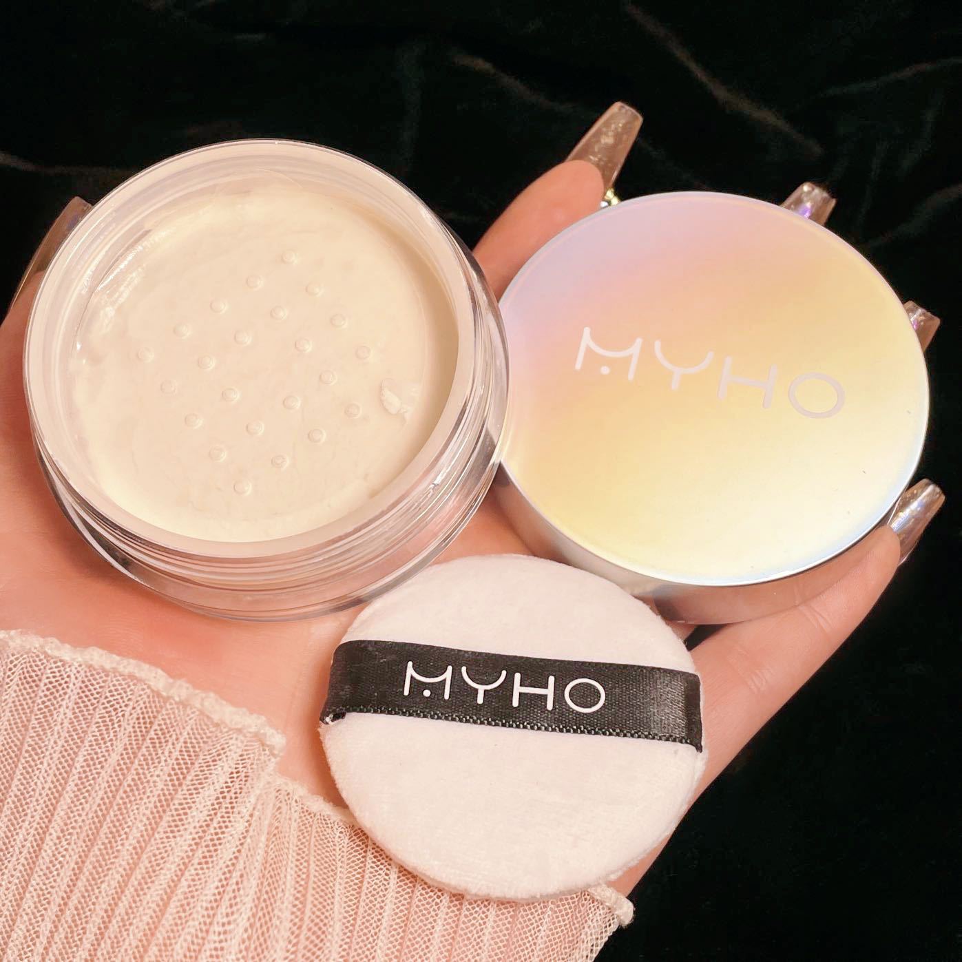 临期处理MYHO散粉控油定妆持久遮瑕不脱妆卡粉学生平价蜜粉散粉-阿里巴巴