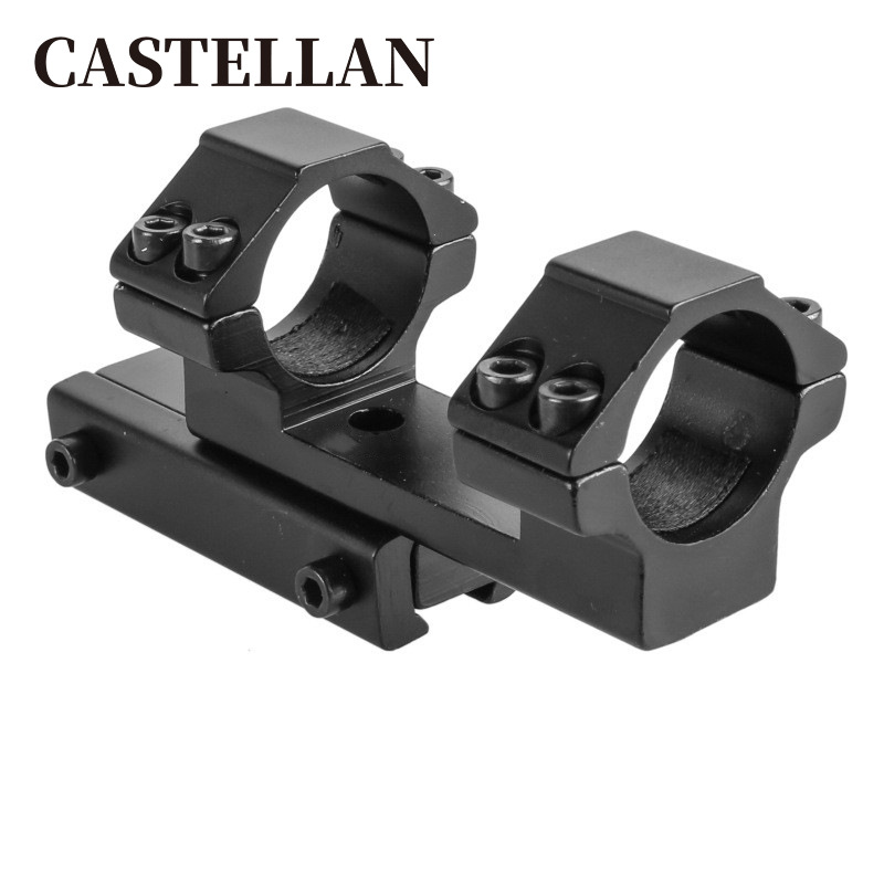 25.4mm连体管夹瞄管夹11mm卡槽瞄准镜连体管夹 后延支架管夹瞄管-阿里巴巴