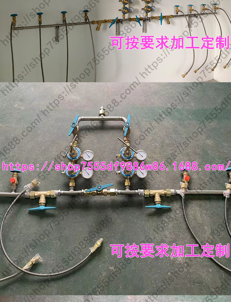 YQJ-11双极双表氮气氩气氢氧气体管道减压阀管路减压器全铜YQY-11-阿里巴巴