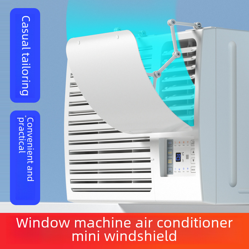 4KRZ wholesale window air conditioner small windshield air Guide cover ...