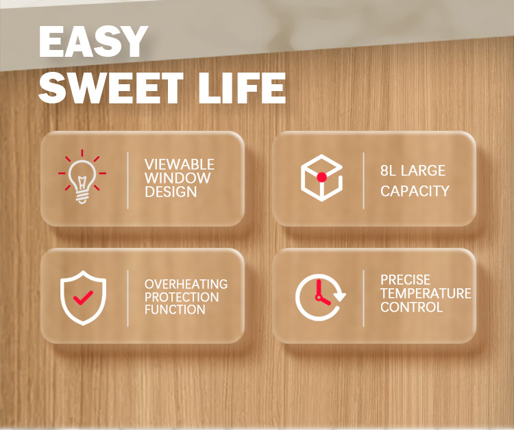 JAMAKY空气炸锅家用可视化电烤箱8L大容量无油多功能全自动一体机-阿里巴巴