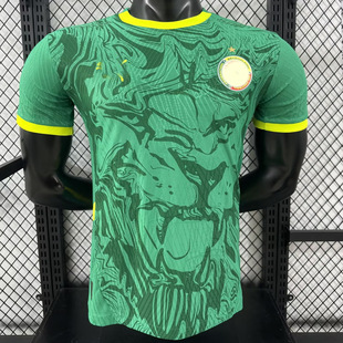 2526塞内加尔绿色球衣短袖成人足球服泰版比赛服球员版一件代发-阿里巴巴