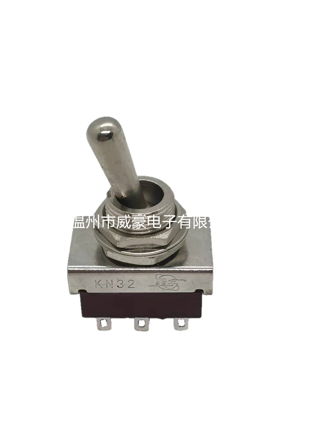 钮子开关 KN32系列 焊脚六脚二档 金属圆柄 按钮开关-阿里巴巴