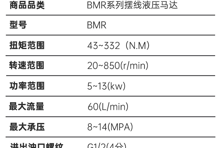 液压马达低速大扭矩BMR80/100/125/160/315绞盘模具Danliss油马达-阿里巴巴