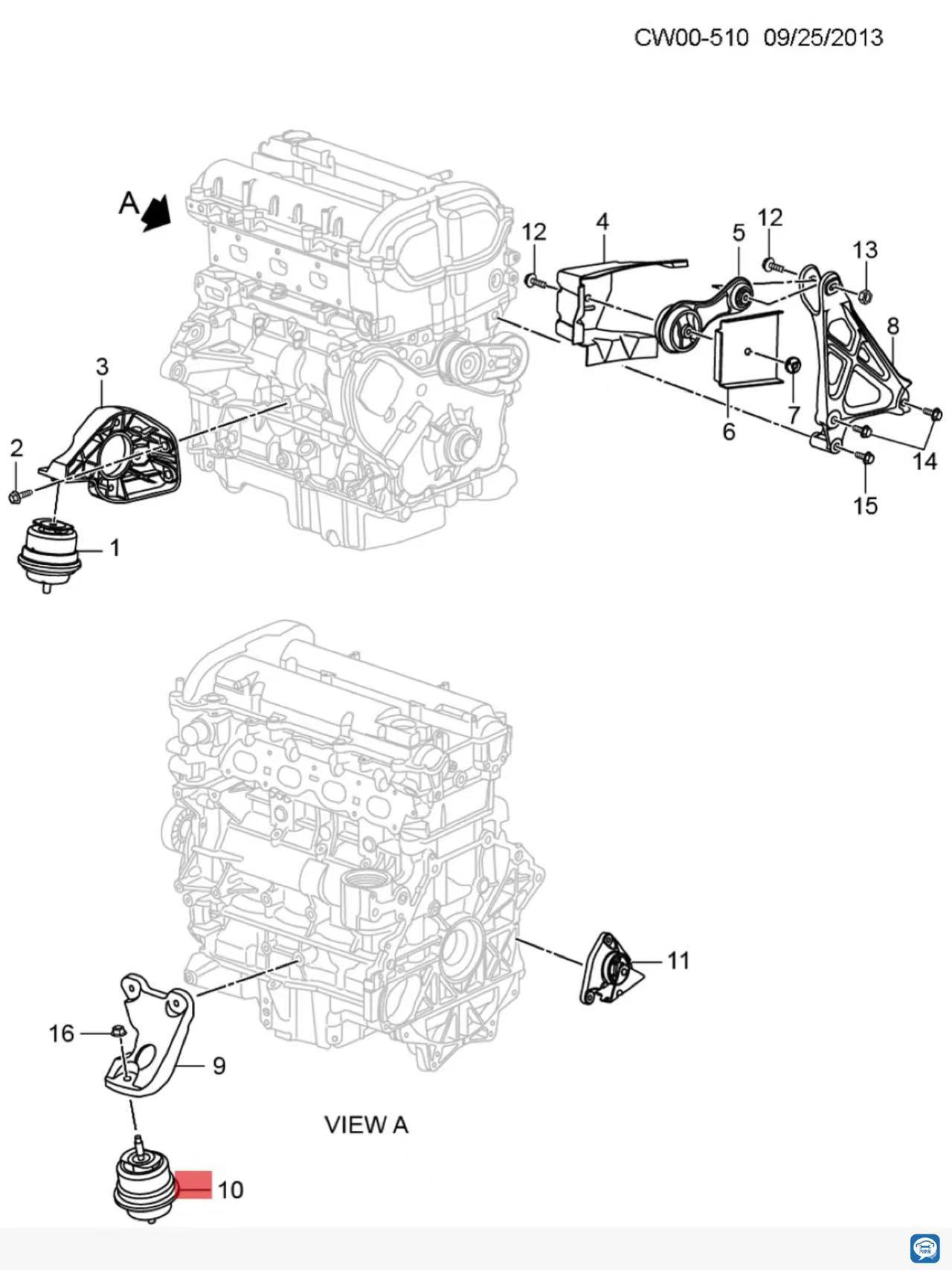 5494191 93 96 98适用于别克07年前老君越4速 机脚胶 发动机脚胶-阿里巴巴
