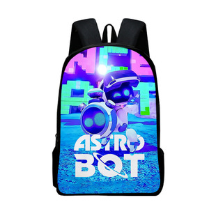 3D新品宇宙机器人astro bot双肩背包中小学生书包大容量-阿里巴巴