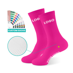 Custom Unisex Logo Sports Sock Nylon Crew Running Socks-阿里巴巴