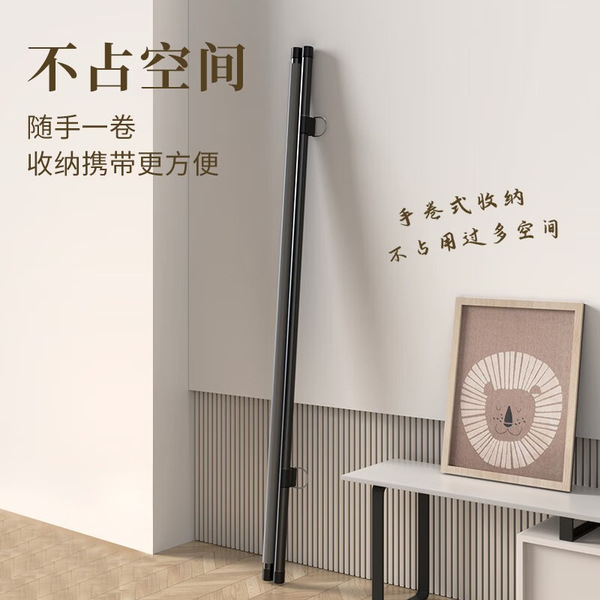 Hidden Wall-mounted Hanging Projection Curtain Light-resistant Metal ...