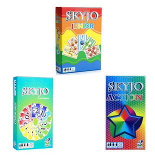 SKYJO JUNIOR聚会神器！10分钟一局闺蜜亲子情侣都能玩的爆款卡牌-阿里巴巴